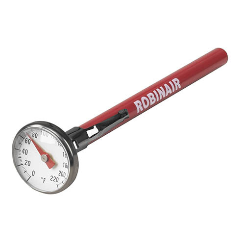 Robinair 10597 Dial Thermometer, 0 to 220° F, 1 in Dial Face | eBay