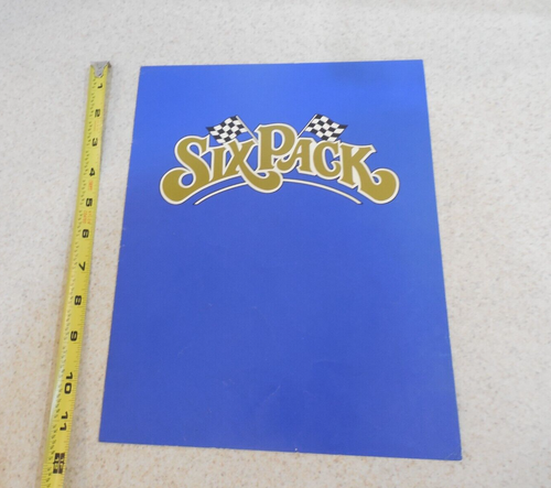 Six Pack Movie Screening program 1982 Kenny Rogers Diane Lane Original ...