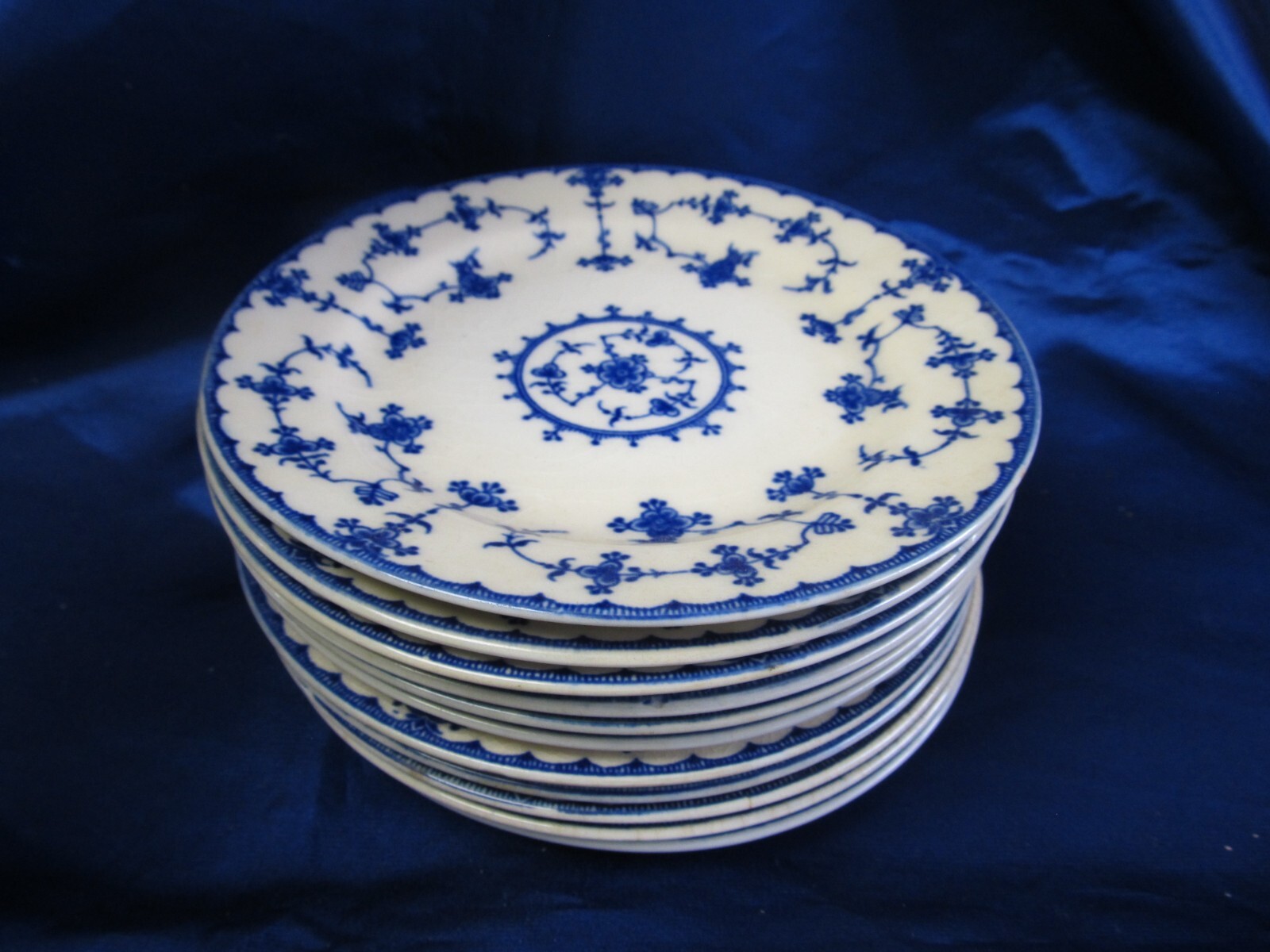 Vintage Blue Delft 6" Plates by Maruta | eBay
