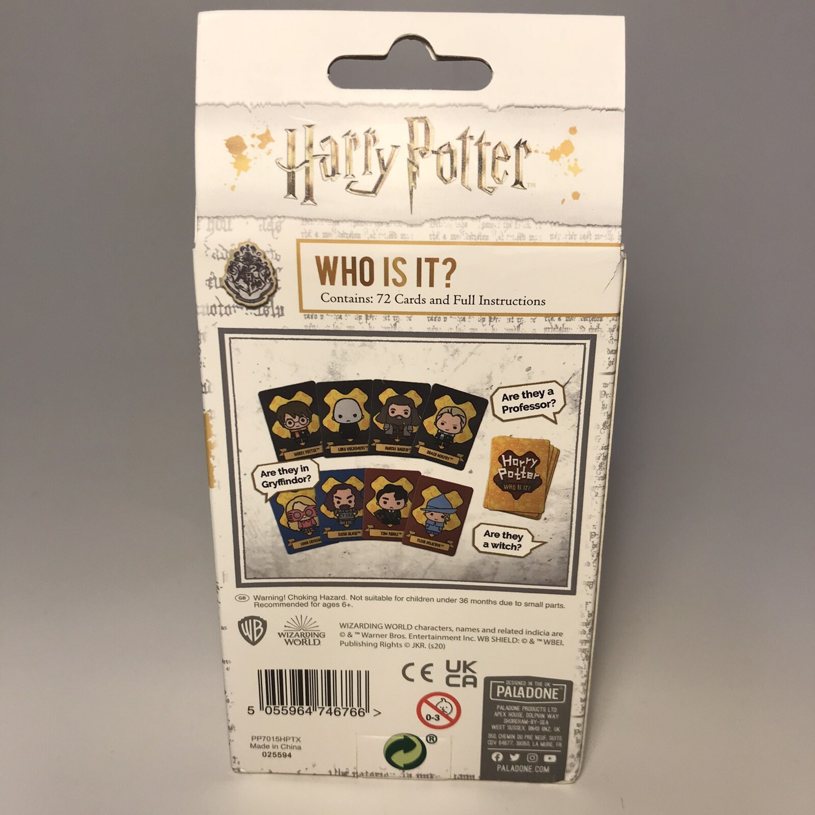 Harry Potter Who Is It Licensed Guessing Card Game 2 Players | eBay