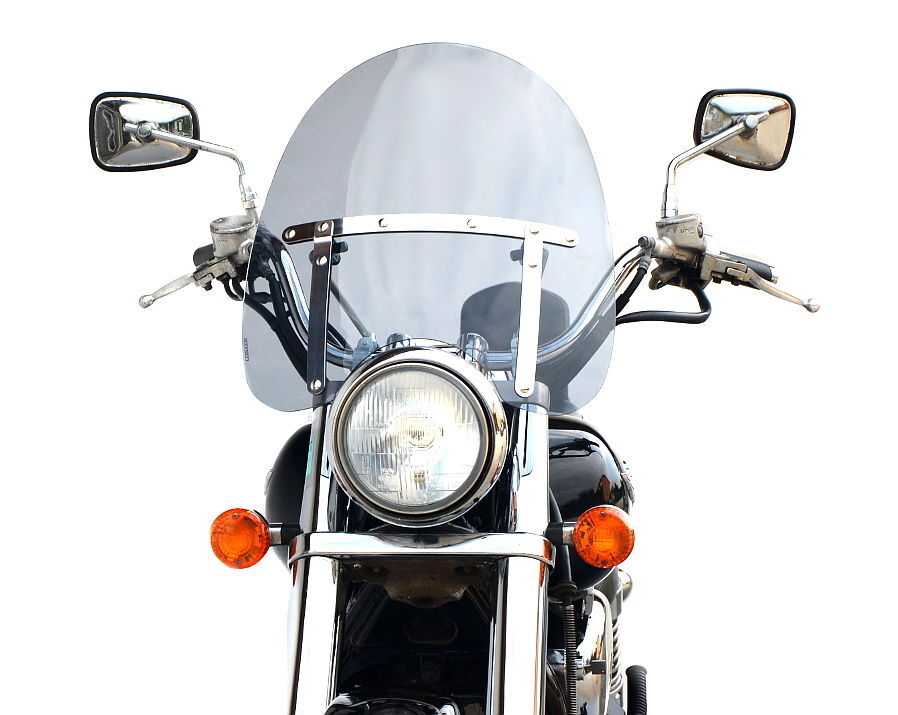 UNIVERSAL SCREEN WINDSCREEN WINDSHIELD NEW CUSTOM CRUISER CHOPPER 4 ...