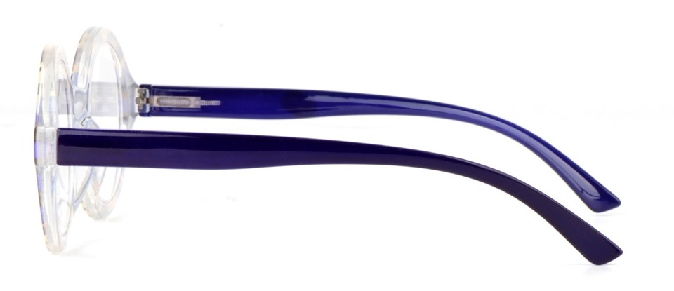 Round Frame Stylish Spring Hinged Reading Glasses Mens Womans in 3 ...