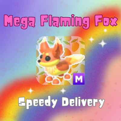 ADOPT YOUR PET FROM ME TODAY!! MEGA NEON FLAMING FOX!! FAST & CHEAP ...