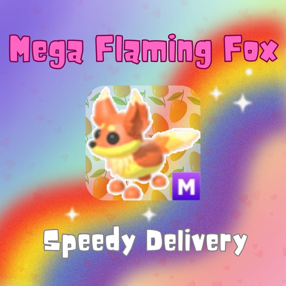 ADOPT YOUR PET FROM ME TODAY!! MEGA NEON FLAMING FOX!! FAST & CHEAP ...