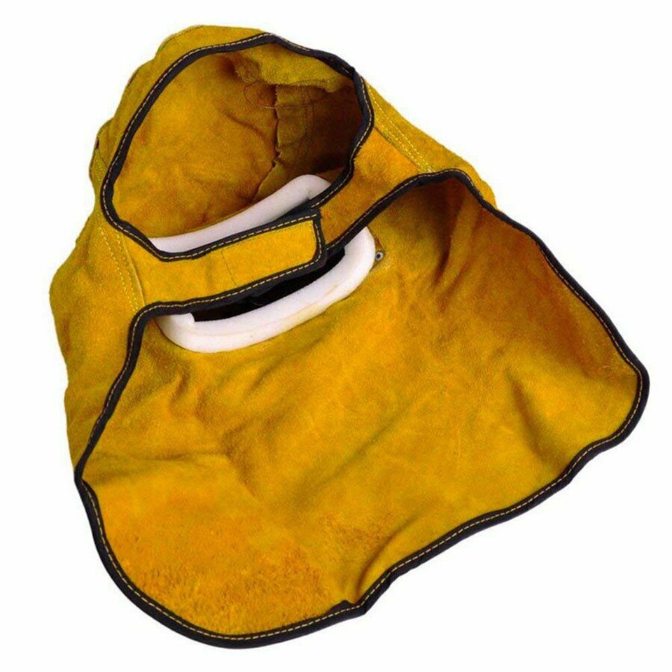 Solar Auto Darkening Filter Lens Welder Leather Hood Welding Helmet ...