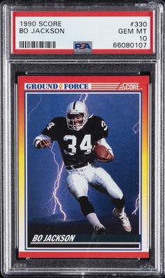 1990 SCORE #330 BO JACKSON PSA 10 | eBay