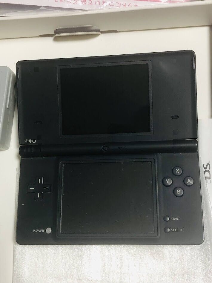 Nintendo DSi black complete in box w/ 18 Japanese DS games Super Mario ...