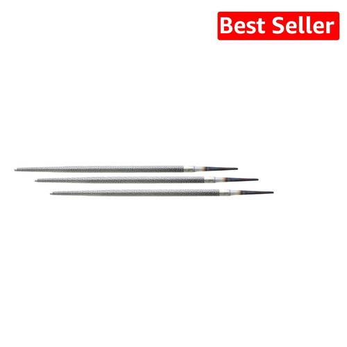 Versatile 12" Round Single Cut Bastard File Trio - Ideal for Circular ...