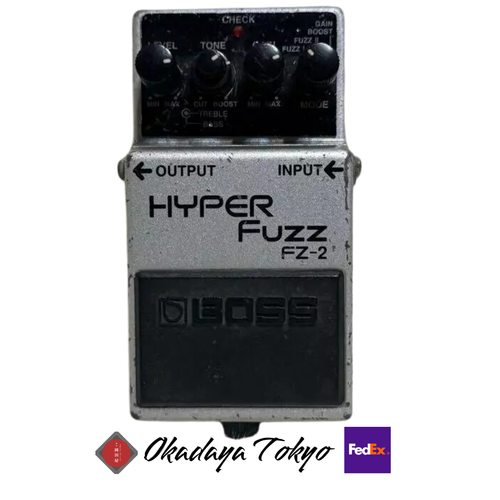 BOSS FZ-2 Hyper Fuzz guitar effect pedal Operation Confirmed Used | eBay