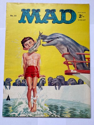 MAD MAGAZINE #51 British UK Edition - FN | eBay