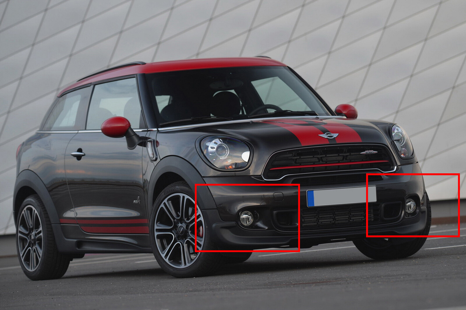 Fits Mini R60 R61 Countryman Paceman Front Bumper Fog Light Lamp Left ...