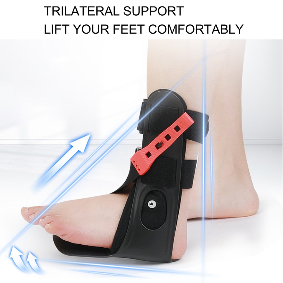 Drop Foot Brace AFO AFOs Support Strap Elevator Poliomyelitis ...