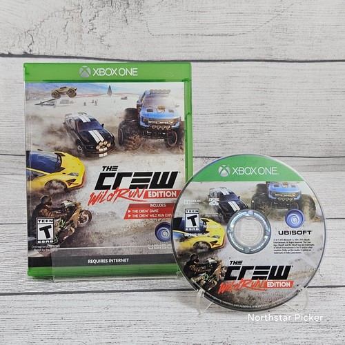 The Crew: Wild Run Edition (Microsoft Xbox One, 2015)Case, Cover & Disc ...