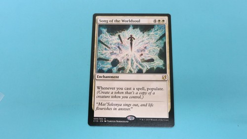 SONG OF THE WORLDSOUL COMMANDER 2019 MAGIC THE GATHERING MTG NM ...