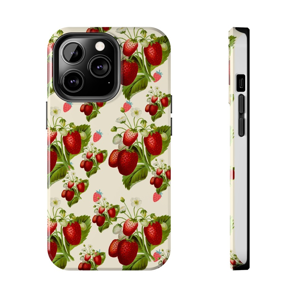 Cute Strawberry Phone Case, Summer Phone Case, Fruit Phone Case, Mom ...