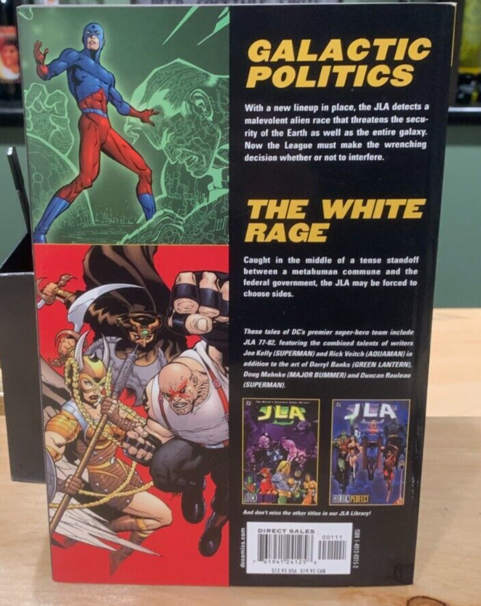 DC Comics JLA Rules Of Engagement Graphic Novel Softcover 1st Print | eBay