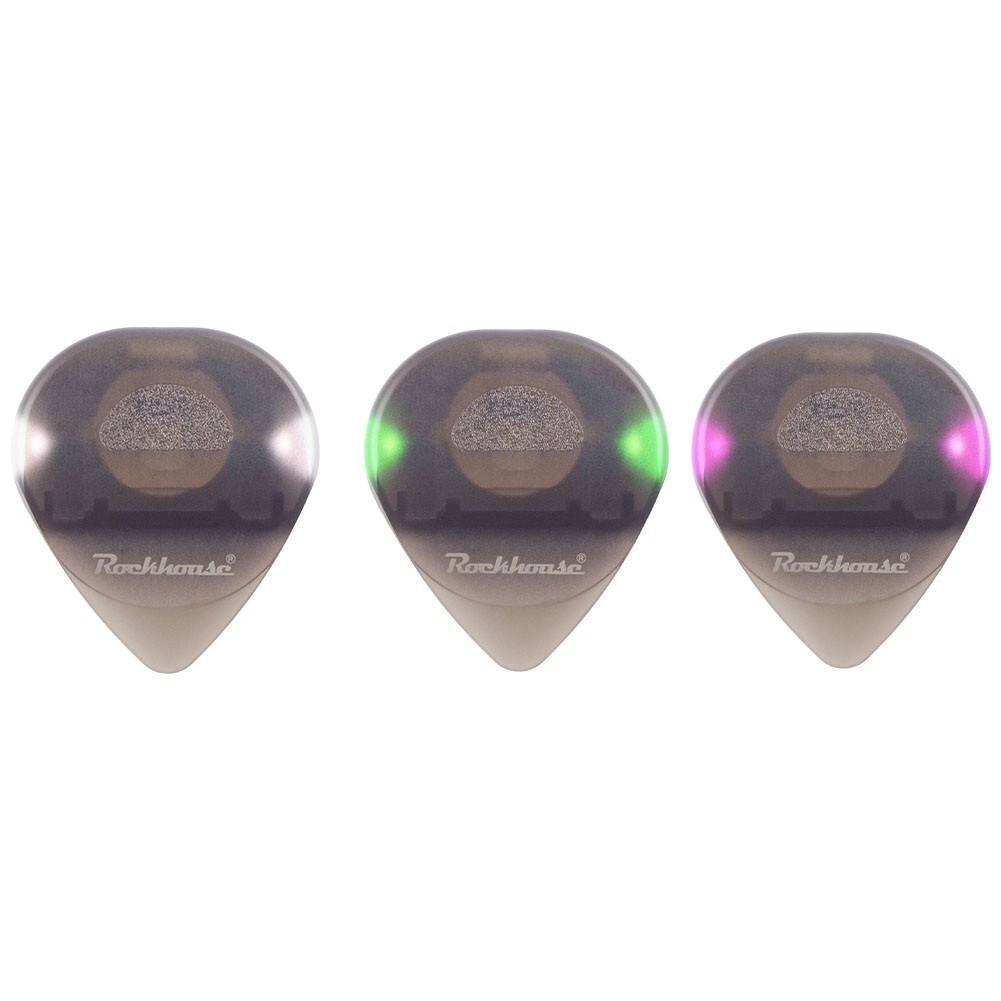 LED Guitar Pick Guitar LED Pick 1 Piece 400x35x5mm 5g White/green ...