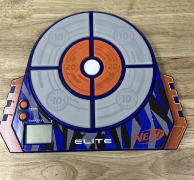 NERF Elite Digital Target Interactive Scoreboard with Blaster Sounds ...