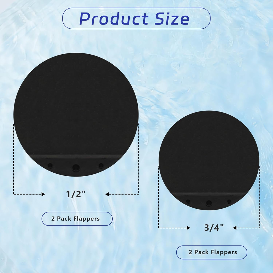 Boat Scupper Flapper Replacement Kit TH Mar-Ine Valves Stainless Steel ...