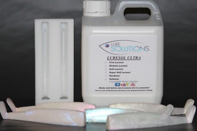 KIT #3. SPLIT BELLY SOFT PLASTIC SHIMMER FISHING LURE MAKING KIT | eBay