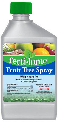 Fruit Tree Insecticide Fungicide Spray with Neem Py Miticide 1 PT Makes ...