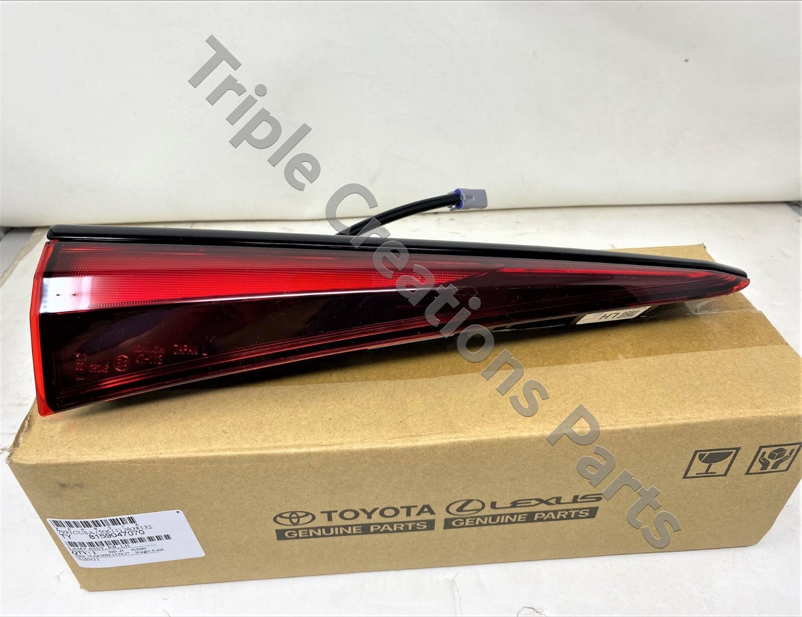 Toyota Genuine 81590-47070 Lamp Assy Rear LH 8159047070 OEM | eBay