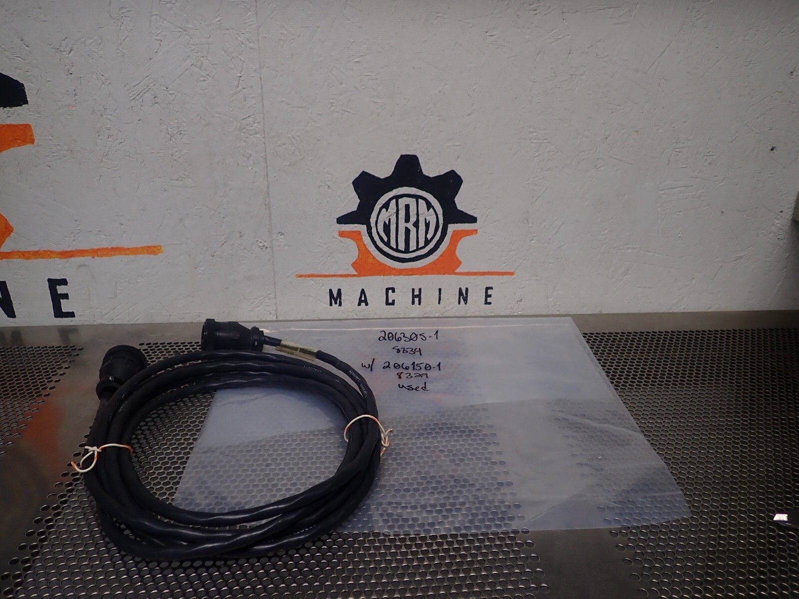 AEROTECH 63OC1070 Cord AMP 206305-1 & 206150-1 Connectors Used See All ...