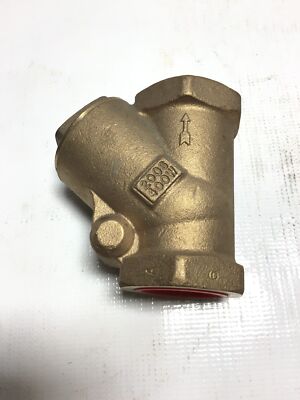Milwaukee Brass Y Check Valve 1-1/2 "NPT 200S 400W | eBay