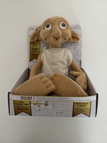 Harry Potter Dobby Plush Talking Brand New In Box. | eBay