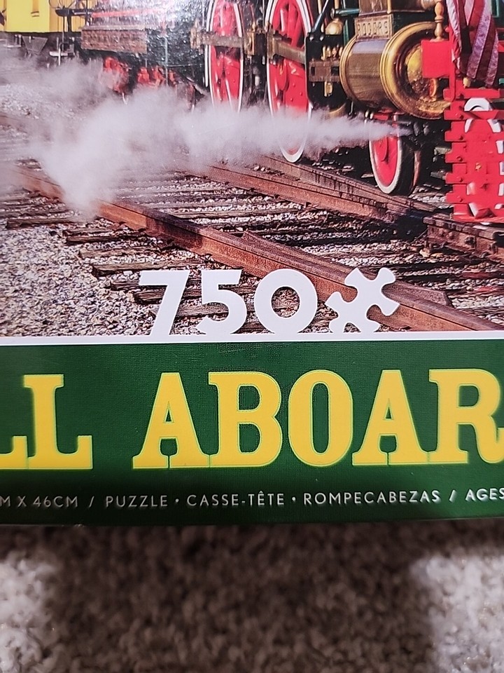 Ceaco puzzles "All Aboard" Train Puzzle 750 pieces | eBay