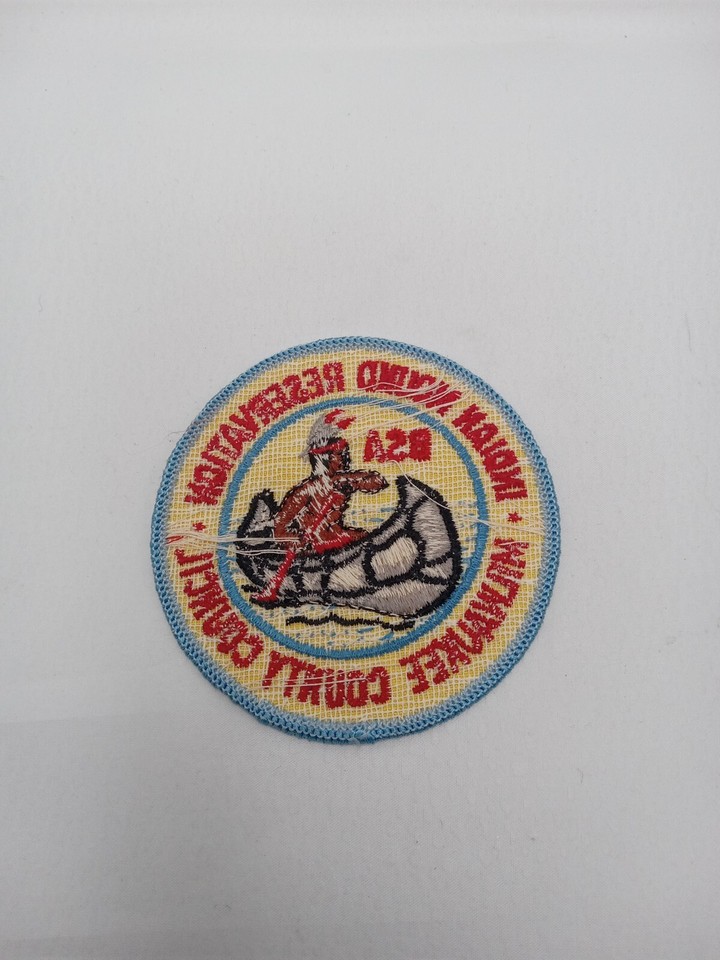 VINTAGE BSA "Indian Mound Milwaukee County Council" Patch. S/70 | eBay