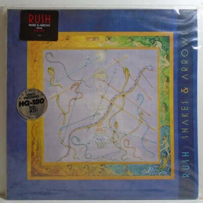 RUSH SNAKES & ARROWS US 2007 HQ 180G DOUBLE LP OLD NEW STOCK SEALED ...