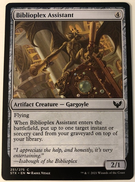 MTG Biblioplex Assistant Strixhaven: School of Mages 251/275 Regular ...