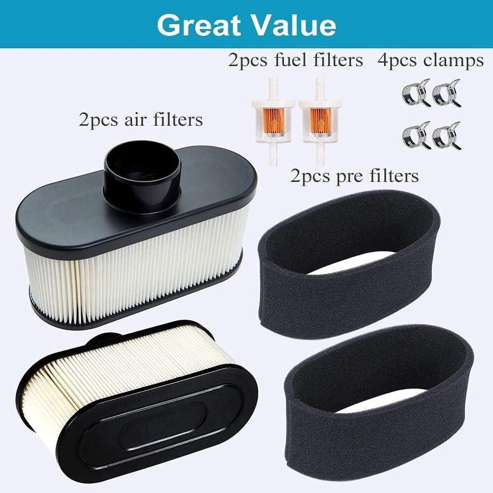 11013-0752 Air Filter for Kawasaki FR691V FR651V FR730V FS481V FS541V ...