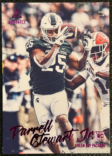 2020 Panini Luminance Darrell Stewart Jr RC #177 Pink 9/10 | eBay
