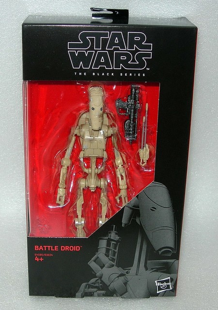 Star Wars The Black Series Battle Droid 6 Inch Action Figure Episode 1 ...