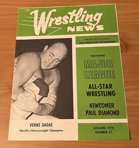 July 1970 Milwaukee AWA Wrestling News Program Verne Gagne Bobby Heenan ...