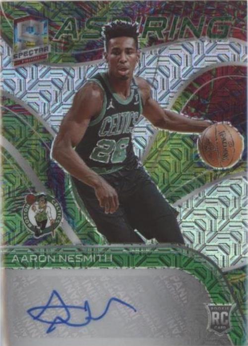 2020-21 Panini Spectra - Aspiring Autographs Aaron Nesmith #ASP-AAN ...