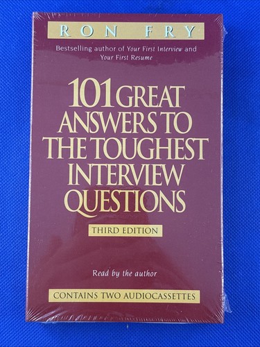 AudioCassette Ron Fry: 101 Answers To The Toughest Interview Questions ...