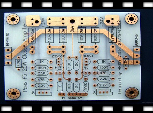PASS F5 25W Class A Amplifier Amp Audio Power Amp Board PCB High ...
