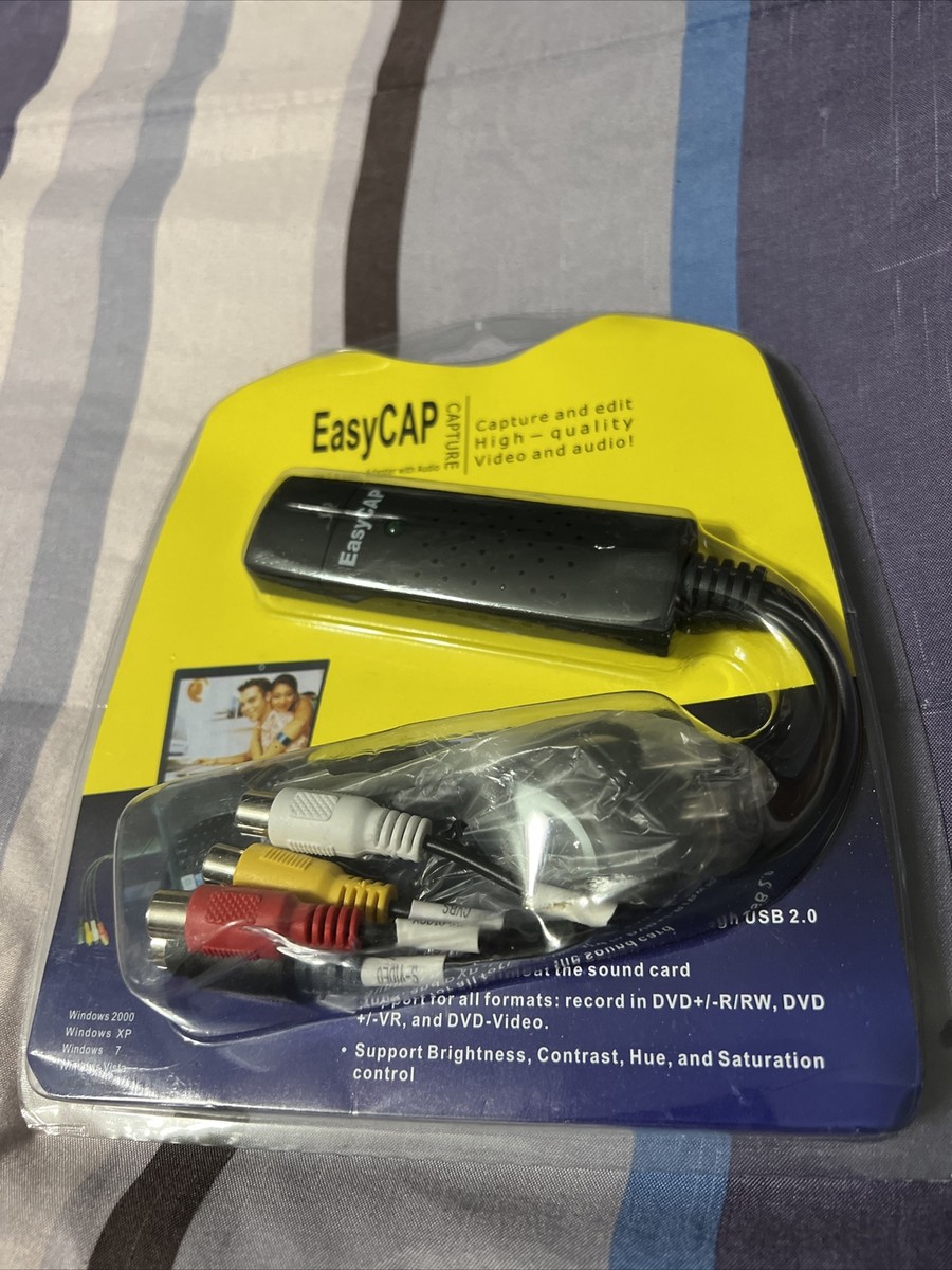 Easycap 4 Channel Usb 20 Dvr Video Capture Surveillance USB 2.0 Video