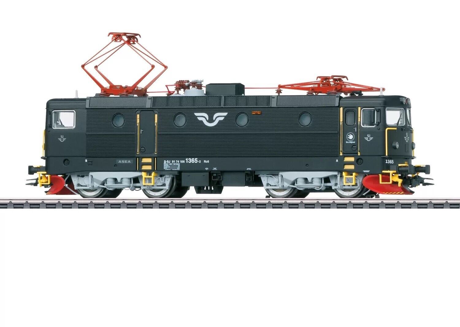 Märklin 39280: SJ - Class Rc6 electric locomotive (mfx+, Sound - NEW ...