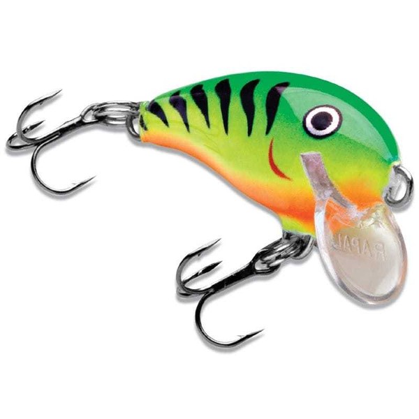 Rapala Mfr03ft Mini Fat Rap Firetiger Crankbait Sz 03 Casting Fishing ...