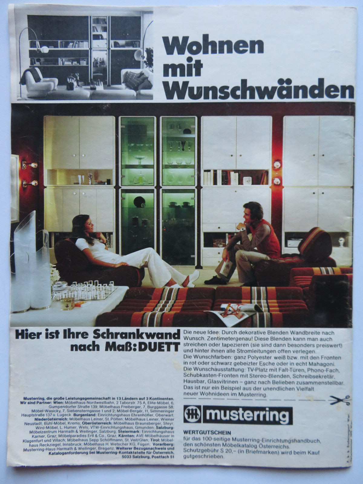 Hörzu 8/1973, Ausgabe Österreich, Kuno Knöbl, Robert Stolz, Hildegart ...