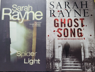 Sarah Rayne, 2 NOVELS, Ghost Song & Spider Light, VERY GOOD~LARGE~P/B ...