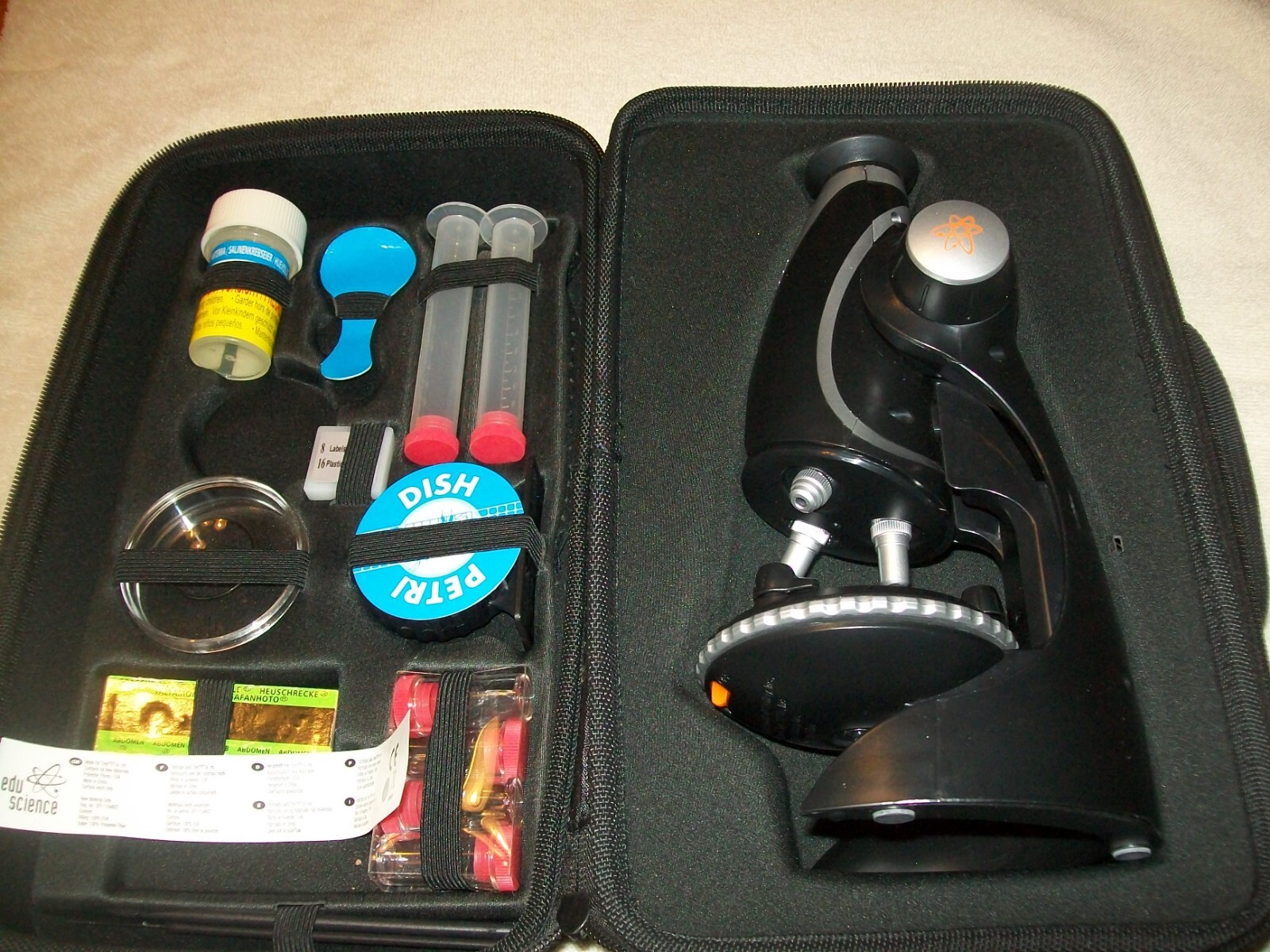 microscope with case and extras | eBay