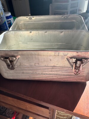 vintage Aluminum lunch box Saint Kit by Ojo Palino of Litits PA | eBay