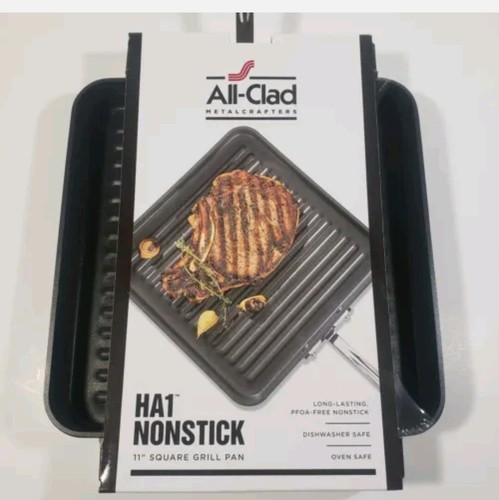 All-Clad ® HA1 Hard-Anodized Nonstick 11" Square Griddle Easy Release ...