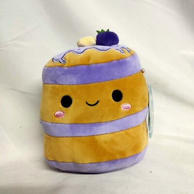 Squishmallows Paden Blueberry Pancake Stack 8 Inch Squishmallow Swedish ...