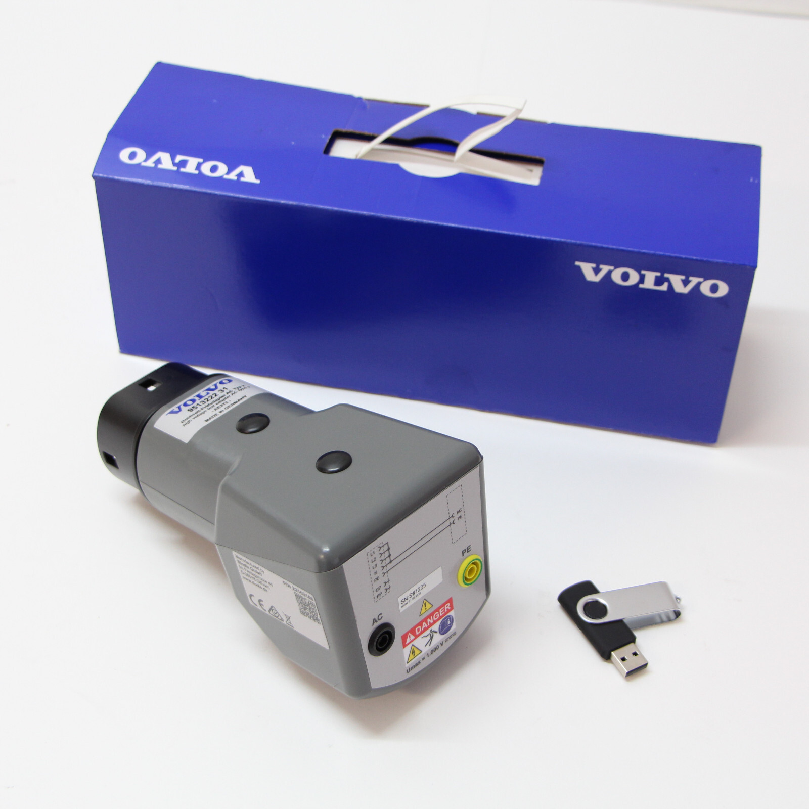 Volvo 9513222 - Hochvolt Prüfadapter AC Typ 2 Spezialwerkzeug | eBay.de